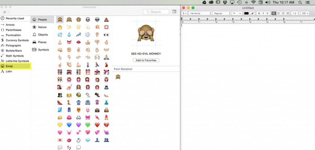 How to use emoji in your video