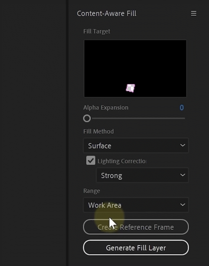 Create clean plates using AI After Effects and Photoshop's Generative Fill